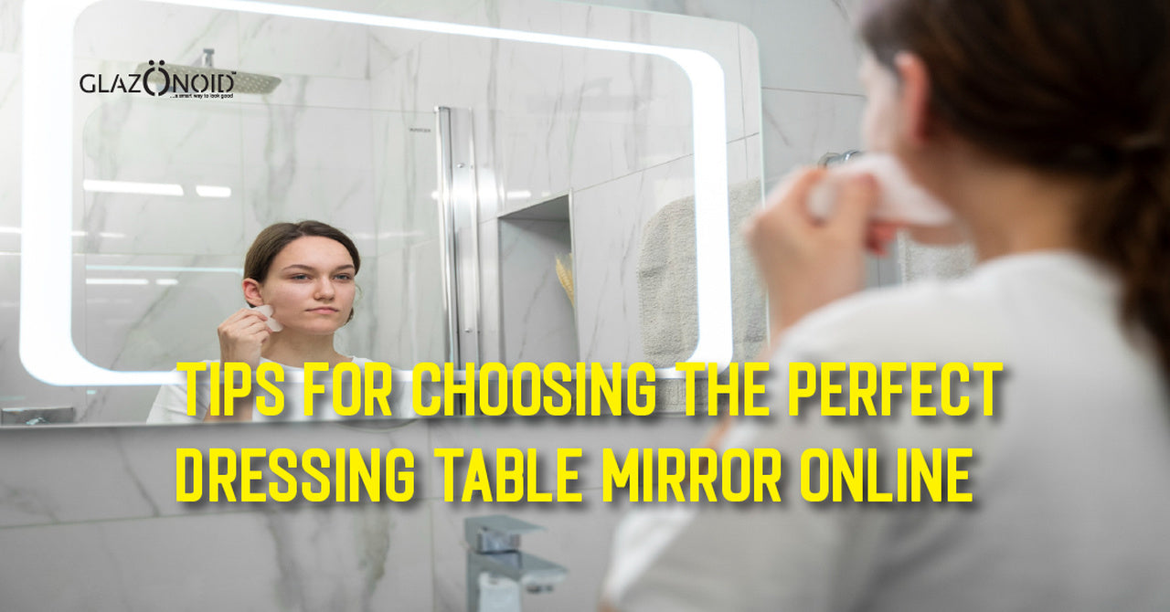 dressing table mirror should face which direction